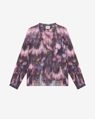 Isabel Marant Blouse Maria - Femme - Violet-lilas - Taille34 - Marant &Eacute;toile