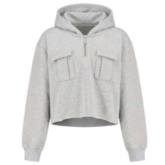Off-white Damen, Sweatshirts & Hoodies, Grau, MGr&ouml;&szlig;e