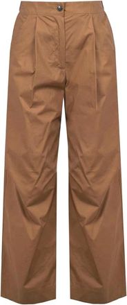 8pm 8Pm, Femme, Pantalons, Brun, Taille: 38 FR Pantalone Amburgo