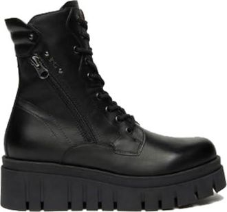 Nero Giardini I514910D Bottines Motardes Femme en Cuir - Noir 39 EU