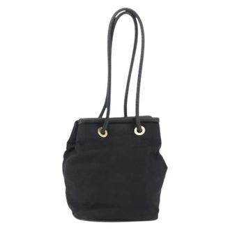 Celine Sac seau en nylon Pre-owned - Femme - Pre-owned - Noir - Taille: ONE Size