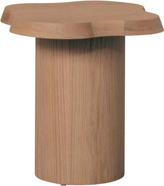 Gabrielle Paris Table dappoint en ch&ecirc;ne naturel Gabrielle Paris