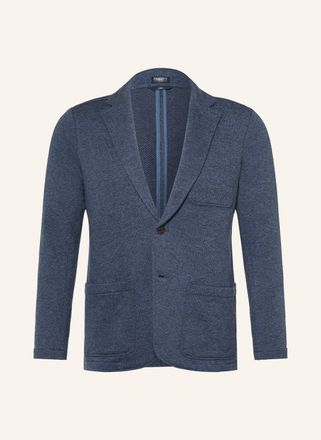 Faherty Faherty Stricksakko Extra Slim Fit blau