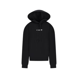 Jil Sander Felpa con logo - - Sweatshirts & Hoodies - Herren - Schwarzk - M