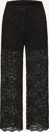 Neo Noir Neo Noir Marlenehose Lami Aus Spitze schwarz