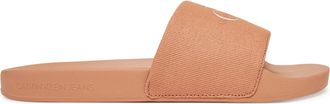 Calvin Klein Jeans Pantoletten Calvin Klein Jeans Slide Monogram Wn YW0YW01835 Korallenfarben