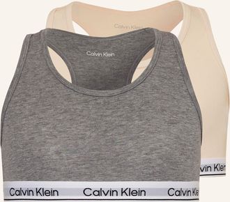 Calvin Klein 2er-Pack Bustiers Icon Cotton Stretch rosa