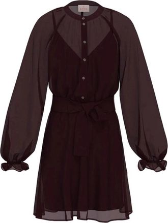Marella Senape Kleid - - Dresses - Damen - Rot - XS