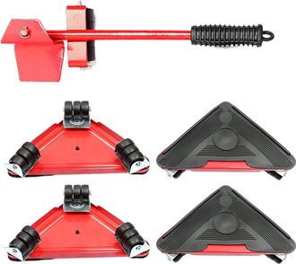 Generic M&ouml;belrollen - Einfacher Wechsel f&uuml;r Ger&auml;te, sperrige Einheiten mit robuster Plattform, robuster Wagenheber Kit | Home-Transfer-Assistent mit Mobilit&auml;t