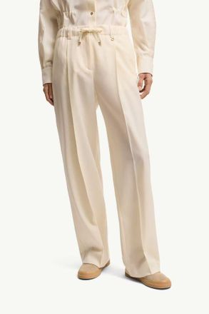Moncler H26 Trousers - Ecru