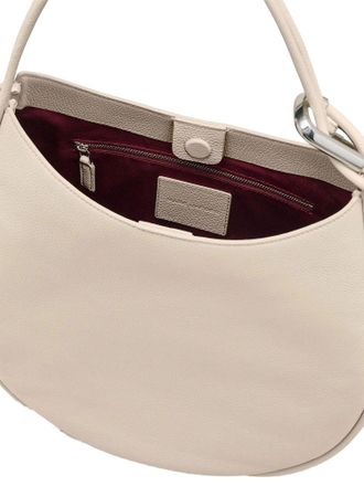 Marc Jacobs Womens Hobo Bag White Leather - Handbags
