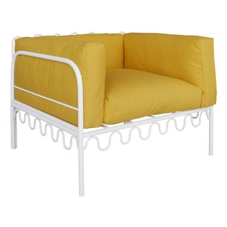 Honor&eacute; Fauteuil Dolores outdoor en toile d&eacute;perlante Honor&eacute;