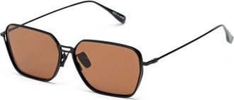 Belstaff unisex, Accessoires, Noir, Taille: ONE Size Lunettes de Soleil en Acier Inoxydable Noir