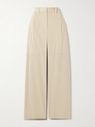 Brunello Cucinelli Hose Aus Baumwollcord - Ecru