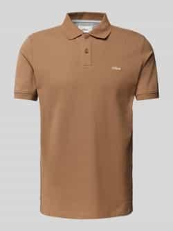 s.Oliver Red Label Regular Fit Poloshirt aus Baumwoll-Piqué