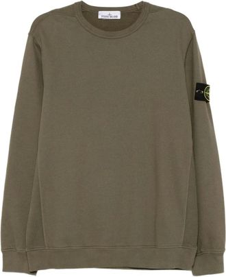 Stone Island Homme, Sweatshirts et sweats &agrave; capuche, Vert, Taille: XL SweaT-shirt ras du cou