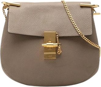 Chlo&eacute; Sac bandouli&egrave;re Drew Pre-owned - Femme - Pre-owned - Brun - Taille: ONE Size