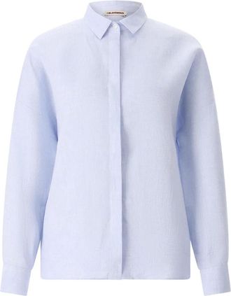 Bloomings Femme, Blouses et Chemises, Bleu, Taille: 40 FR Blouse Erice