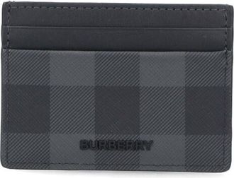 Burberry Check Card Holder