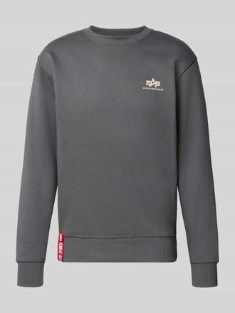 Alpha Industries Sweatshirt mit Label-Details