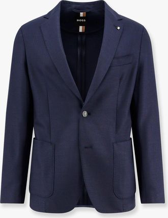 BOSS Stretch virgin wool blazer - BOSS - gender_Man