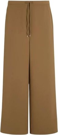 Max Mara Femme, Pantalons, Brun, Taille: 36 FR Wide Pantalons