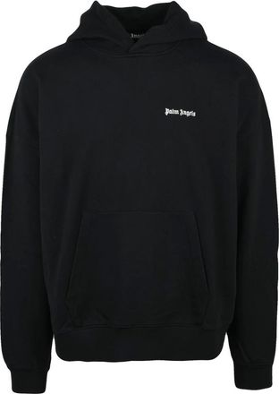 Palm Angels Homme, Sweatshirts et sweats &agrave; capuche, Noir, Taille: S Felpa cappuccio
