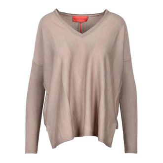 Wild Cashmere Seiden Kaschmir Pullover - - Knitwear - Damen - Beige - M