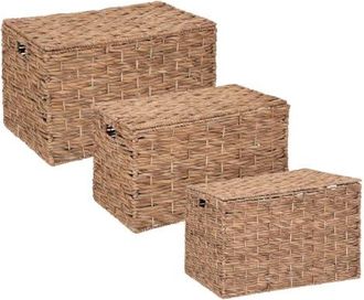 Atmosphera Atmosphera - Set de 3 Malles Ori - métal et Jacinthe