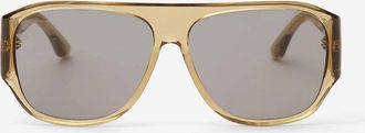 Isabel Marant Lunettes De Soleil Mikala - Femme - Ochre - Grey - - Isabel Marant