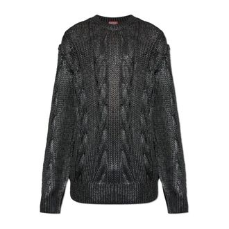 Diesel Sweater K-Michiu - - Knitwear - Herren - Schwarzk - L