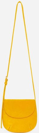 Arket Umhängetasche Aus Leder -Gelb