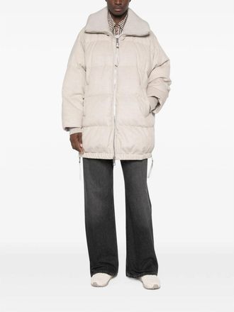 Duno Blanca Puffer Jacket - Beige