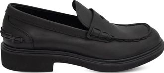Tod's mocassins en cuir - Noir