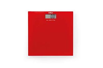 Excelsa Spa Elektrische Personenwaage, 30 x 30 cm, Rot