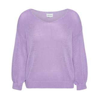 Americandreams Americandreams, Damen, Strickwaren, Lila, LGr&ouml;&szlig;e