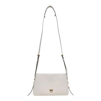 Pinko Pinko, Femme, Sacs, Blanc, Taille: ONE Size Triplet Mini Vitello Morbido