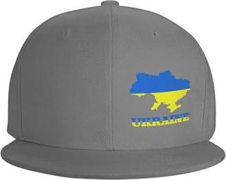 Generic Drapeau De LUkraine Carte De LUkraine Homme Femme Chapeaux Pare-Soleil Protection Solaire Casquette De Baseball S&eacute;chage Rapide Snapback Chapeau pour T
