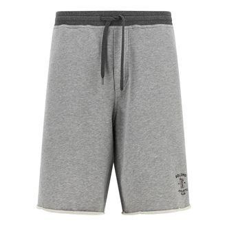 Brunello Cucinelli Baumwoll French Terry Bermuda Shorts - - Shorts - Herren - Grau - XS