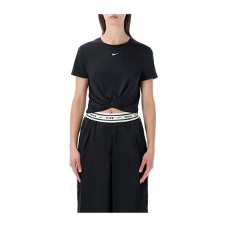 Nike One Classic Twist T-Shirt - Femme - Sport - Gris - Taille: 42 FR