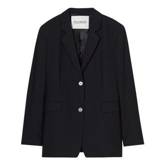 Closed Schwarze Blazers Eleganter Stil - - Jackets - Damen - Schwarzk - M