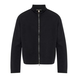 Our Legacy Shrunken Fullzip Sweatshirt - - Sweatshirts & Hoodies - Herren - Schwarzk - L
