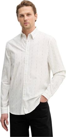 Guess Homme, Chemises, Blanc, Taille: L Chemise ray&eacute;e
