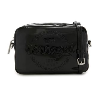Chiara Ferragni Schwarze Crossbody-Tasche Stilvoll und Funktional - - Bags - Damen - Schwarzk - ONE SIZE