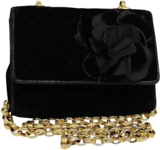 Chanel Pre-owned Tissu sacs-chanel - Femme - Pre-owned - Noir - Taille: ONE Size