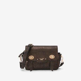 Lollipops Sac porté épaule marron Roselyne