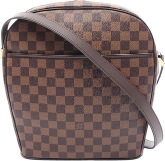 Louis Vuitton 2003 Damier Ebene Ipanema GM shoulder bag - Braun