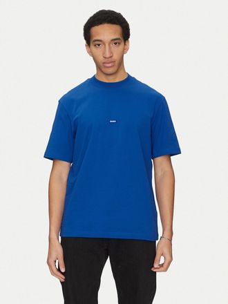 HUGO BOSS T-Shirt Nieros 50509991 Blau Regular Fit