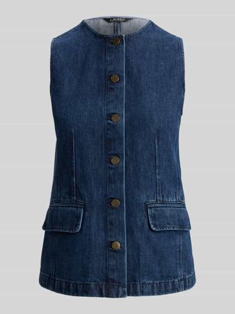 Lauren Ralph Lauren Slim Fit Jeansweste aus Baumwoll-Lyocell-Mix