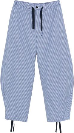 sacai Homme, Pantalons, Bleu, Taille: XL Poplin Pants